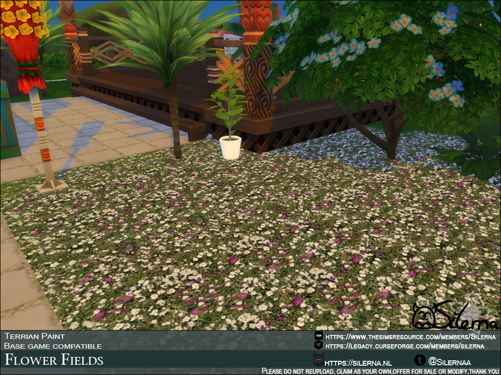 Flower Fields - The Sims 4 Build / Buy - CurseForge